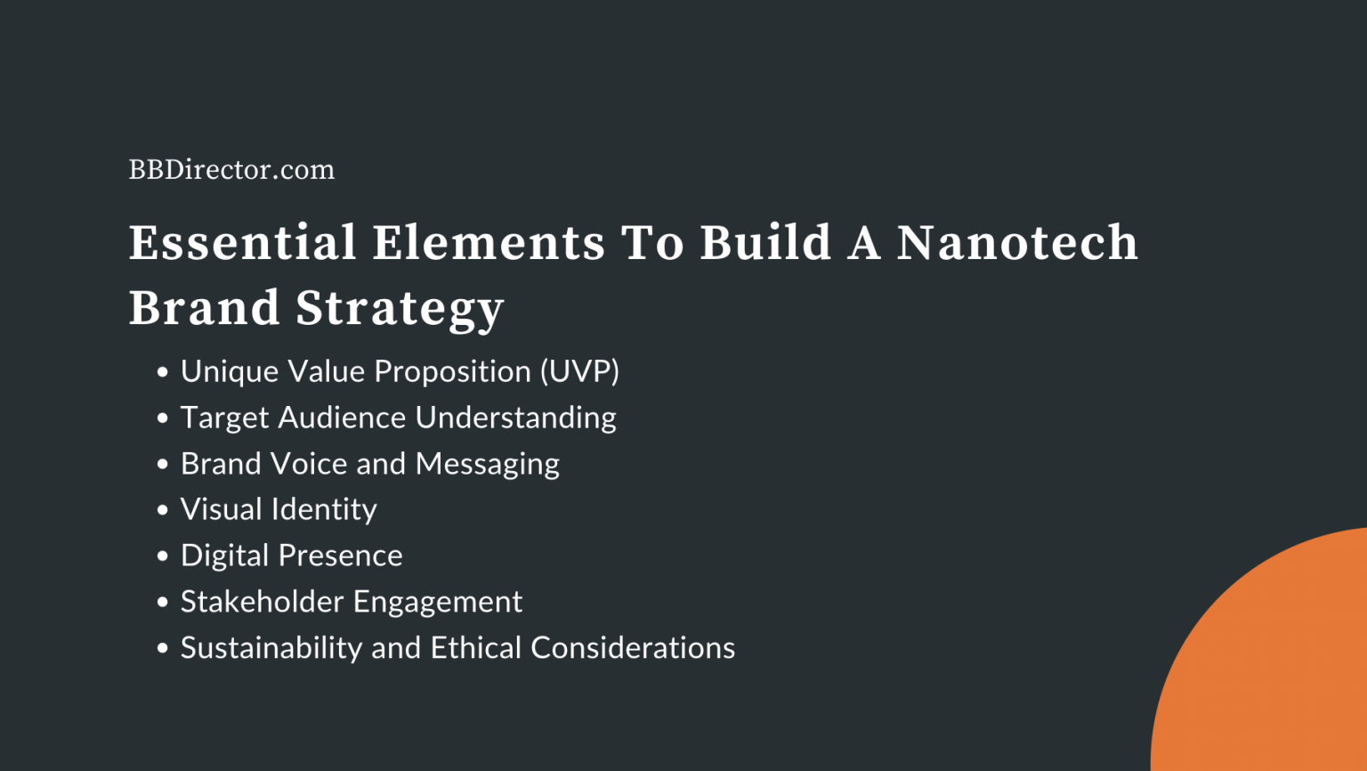 A Comprehensive Branding Strategy Guide for Nanotechnology Based ...