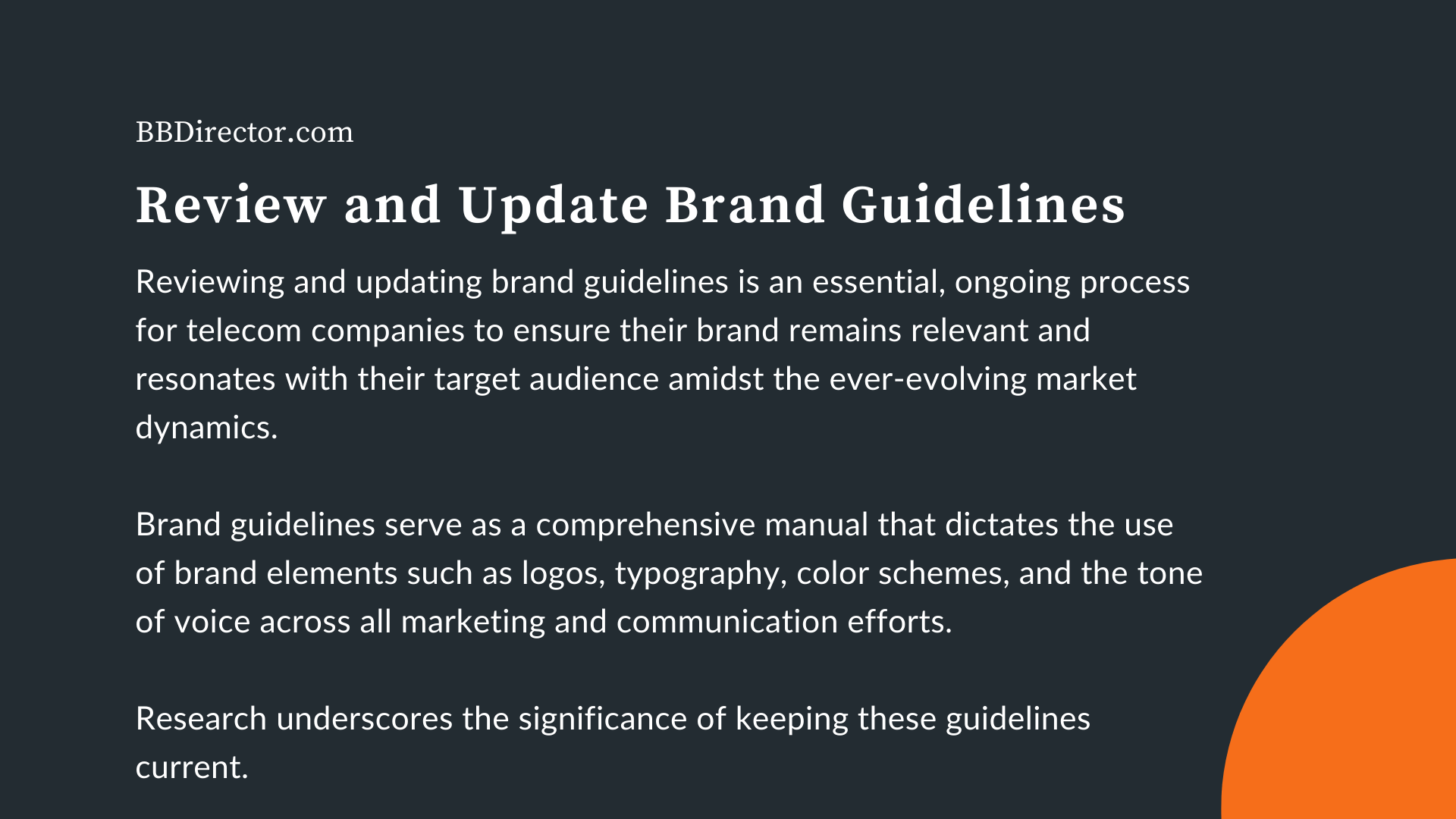 A Comprehensive Branding Strategy Guide for Telecom Companies - BB Director