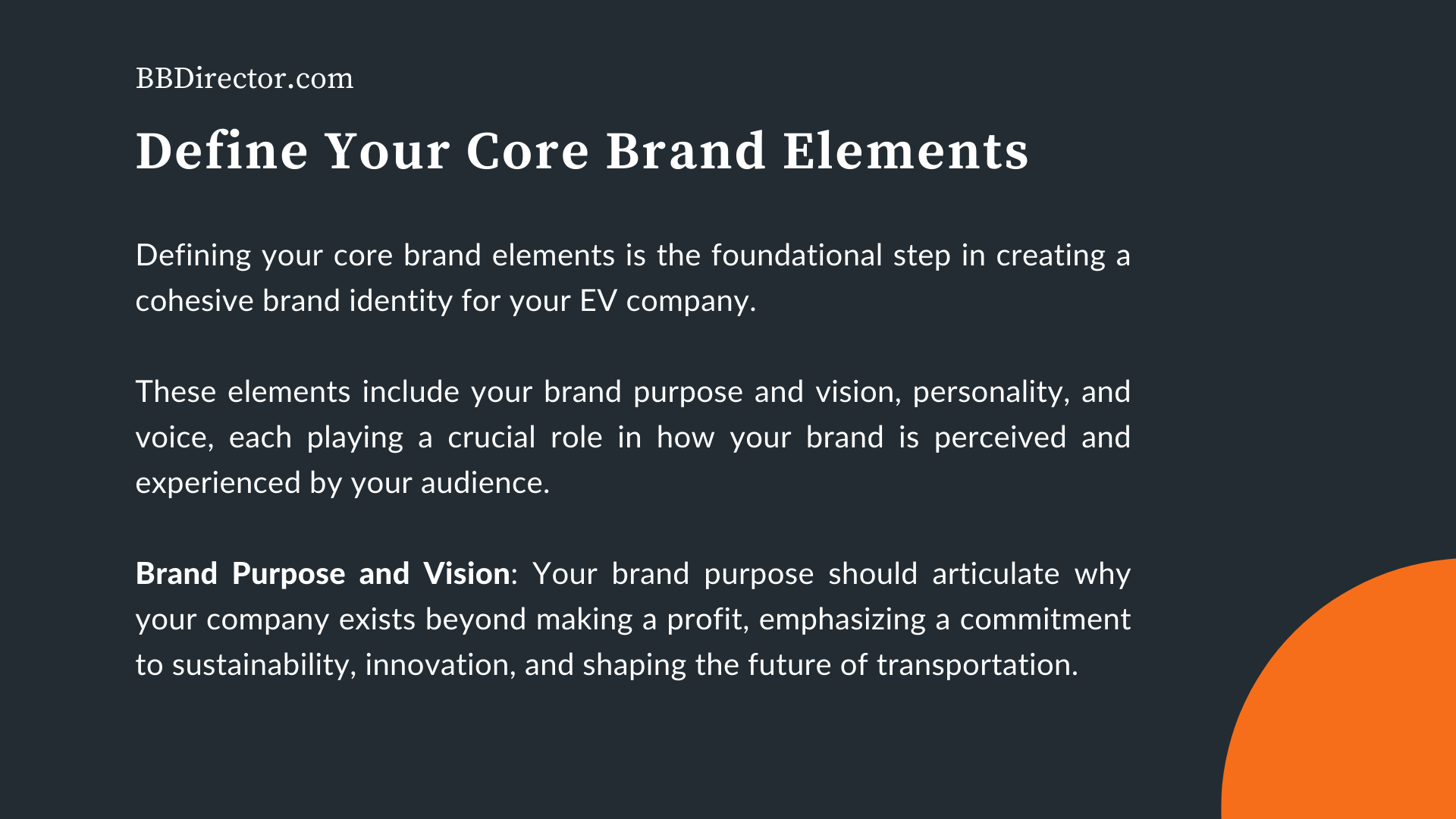 A Comprehensive Branding Strategy Guide for EV Companies - BB Director