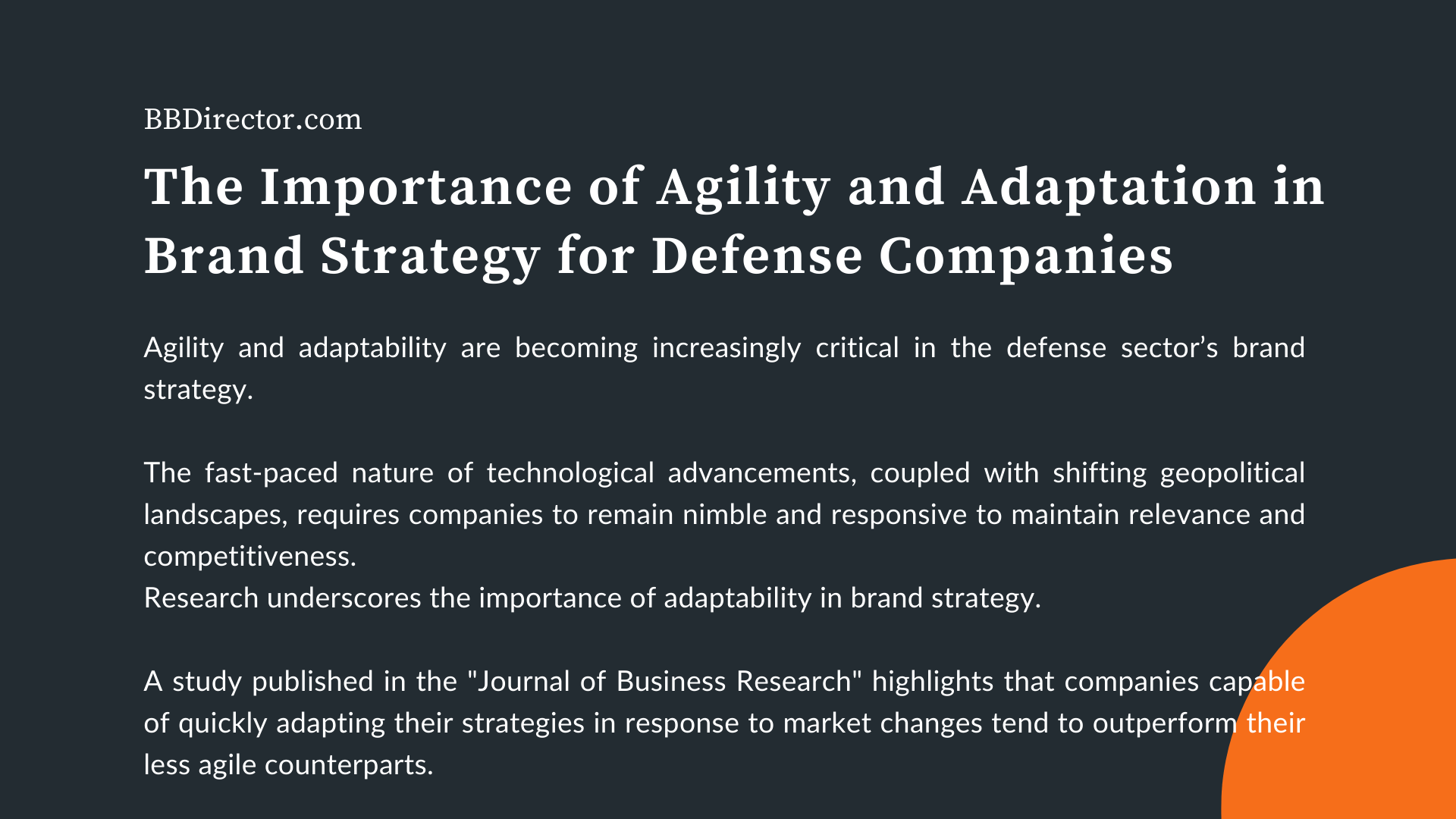 A Comprehensive Branding Strategy Guide for Defence Sector Companies ...
